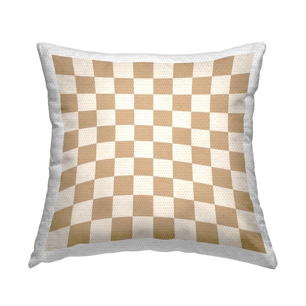 checkerboard cushion