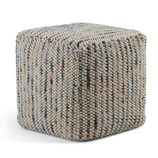 Woven Cube Pouf - Multi Color - Bed Bath & Beyond - 42819111