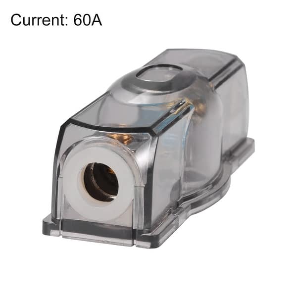 4/8 Gauge in Line Mini -ANL Fuse Holder Distribution Block w 60A Fuses ...