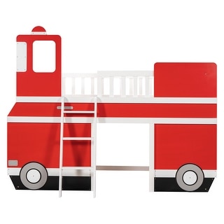 Twin Size Bus Shaped Loft Bed - Bed Bath & Beyond - 37429864