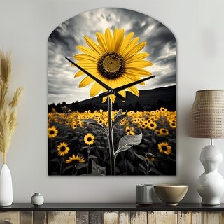 Yellow Brown Sunflower Field Emergent Sunflower II - Sunflowers Large ...