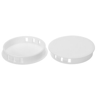 Plastic Hole Plugs, Flush Type Round Hole Plugs Cover Snap in Locking ...