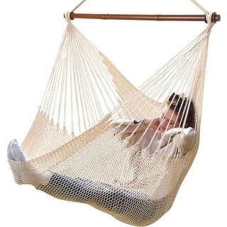 Hammock Swing Chair, Rope Hanging Chair for Outdoor Indoor,Sea shell ...