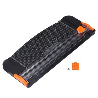 12 Inch Paper Trimmer, A4 Size Paper Cutter with Blade Side Ruler ...