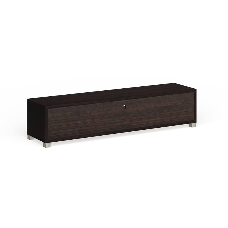 Porch & Den Fiesta 70-inch Dark Brown TV Cabinet - Overstock - 20543577