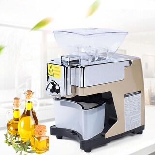 Commercial Automatic Hot/Cold Nut & Seed Oil Press Machine - Bed Bath ...