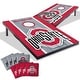 Ohio State Buckeyes NCAA Compact 2x3 Tailgate Cornhole Board Set - Bed ...