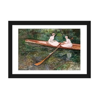 iCanvas "The Pink Rowing Boat " by Claude Monet - Bed Bath & Beyond ...