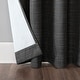 Sun Zero Kline Burlap Weave Thermal Extreme Total Blackout Grommet ...