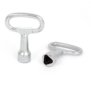 2pcs Triangle Utility Key for Electric Meter Box Cupboard Panel Lock ...