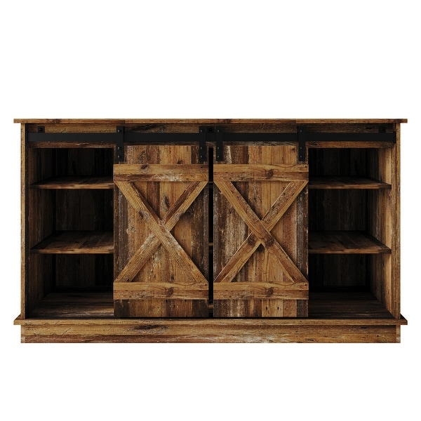 CraftPorch Vintage Style X-shaped TV Stand Console - On Sale CraftPorch Vintage Style X-shaped TV Stand Console - On Sale