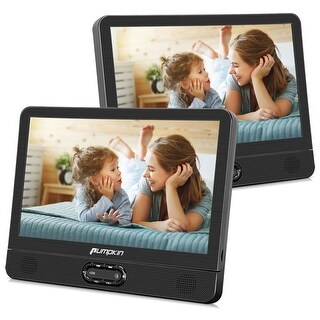 12 inch Dual Screen Car Headrest Portable DVD Player TV ( 1 DVD Player ...