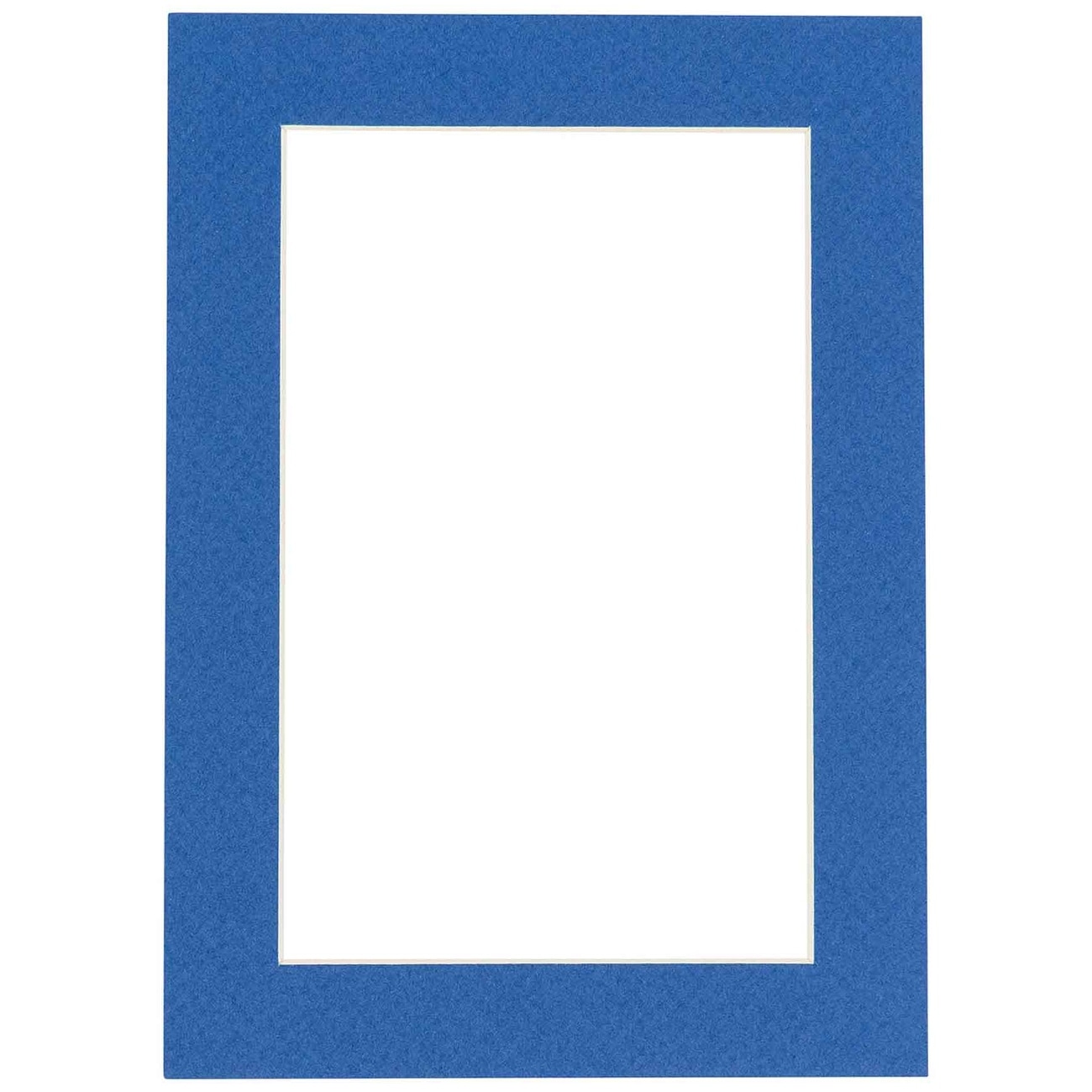 12x16 Mat Bevel Cut for 11x12 Photos - Acid Free Royal Blue Precut ...