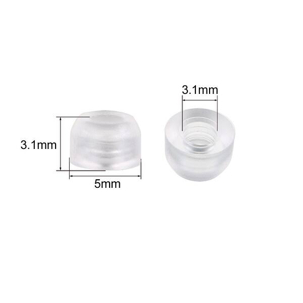 20pcs 3mm Hole Pushbutton Switch Caps Cover Keycaps Transparent f 6x6 ...