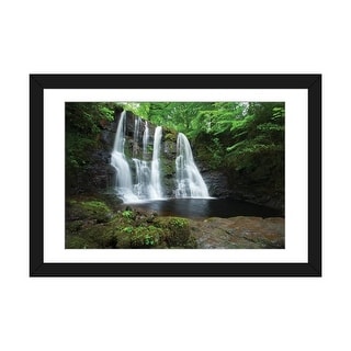 iCanvas "Ess-Na-Crub Waterfall, Glenariff Forest Park, County Antrim ...