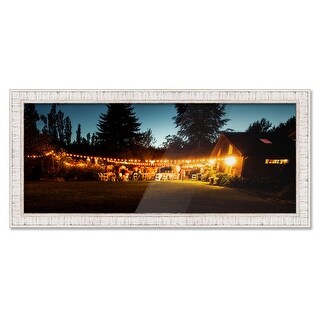 32x9 Frame White Picture Frame - Complete Modern Photo Frame Includes ...