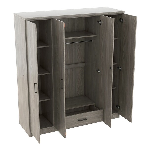 Four door cupboard store