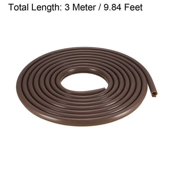 T-Slot Mount Window Weatherstrip Seal 7mm Bulb for 5mm Slot 3 Meters ...