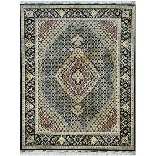 Handmade Tabriz Wool Rug (Afghanistan) - 5' x 6'4 - Bed Bath & Beyond ...
