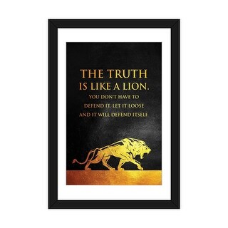 iCanvas "Lion Truth" by Adrian Baldovino - Bed Bath & Beyond - 37414236