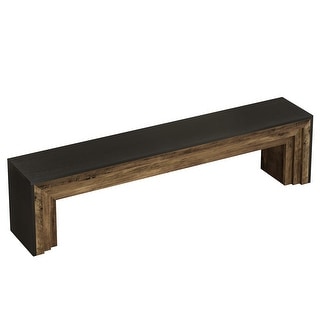 71" Extra Long Entryway Bench, Modern Farmhouse Shoe Bench - Bed Bath ...