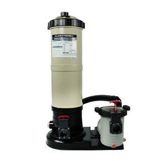 Blue Wave Hydromatic 120 SF Cartridge Filter System with 1.5 HP Pump ...