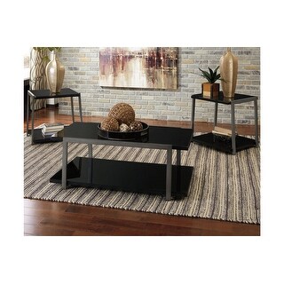 Ashley Furniture Rollynx Occasional Table (Set of 3)-T326-13 Occasional ...