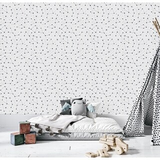 Stars Pattern Wallpaper Peel and Stick and Prepasted - Bed Bath ...