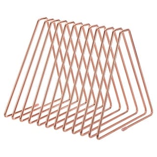 Triangle Desktop File Holder Rack, Metal Vinyl Record Stand Holder ...