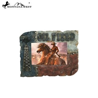 Rsp-228 Montana West Texas "Oilfield" Resin Photo Frame - Bed Bath ...
