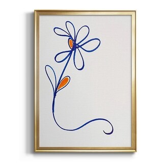 Wobbly Blooms I Premium Framed Print - Ready to Hang - Bed Bath ...