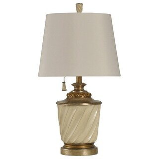 Delacora SC-L24679 Dayton 26'' Tall Accent Table Lamp with Hardback ...