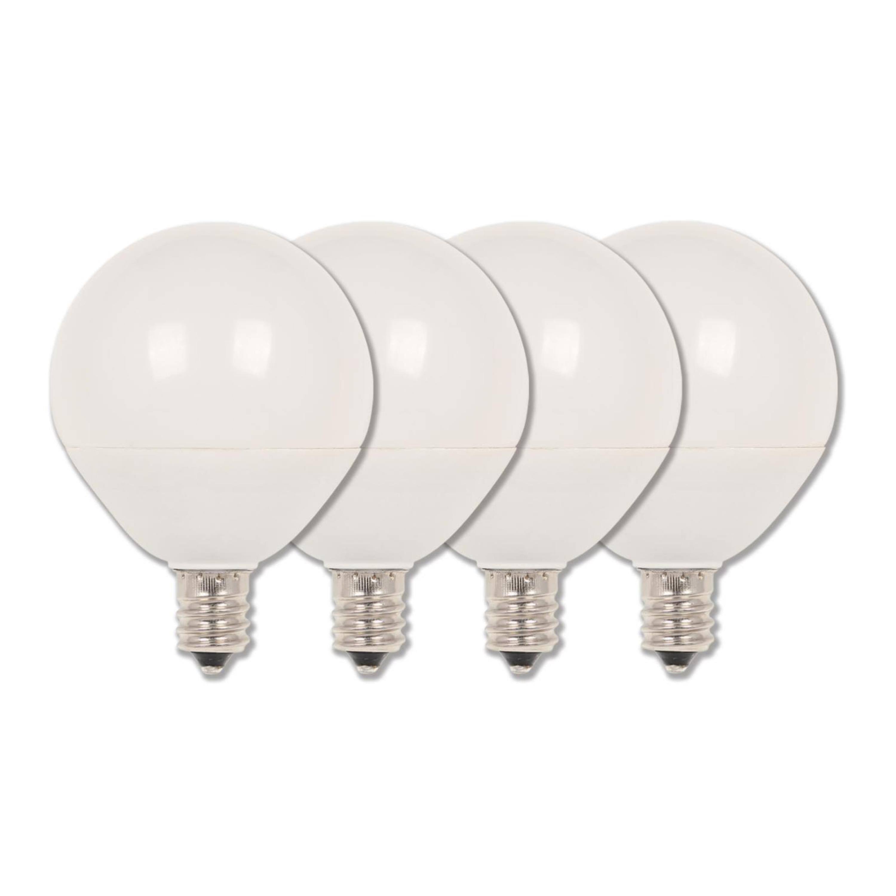 Westinghouse 60-Watt Equivalent Soft White G16-1/2 Dimmable LED Light ...