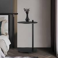 Oval C Shaped Table End Table, White - On Sale - Bed Bath & Beyond ...