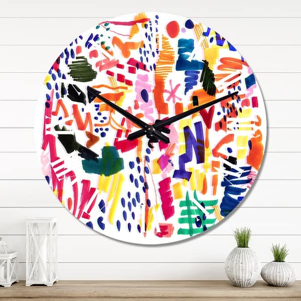pop art clock
