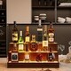 LED 2/3 Step Bottle Display App & Remote Control 16 Colors Timing ...