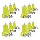 Timber Tuff 1, 1.5, & 2" Tenon Cutter Set w/Forstner Bit, Green (4 Pack ...