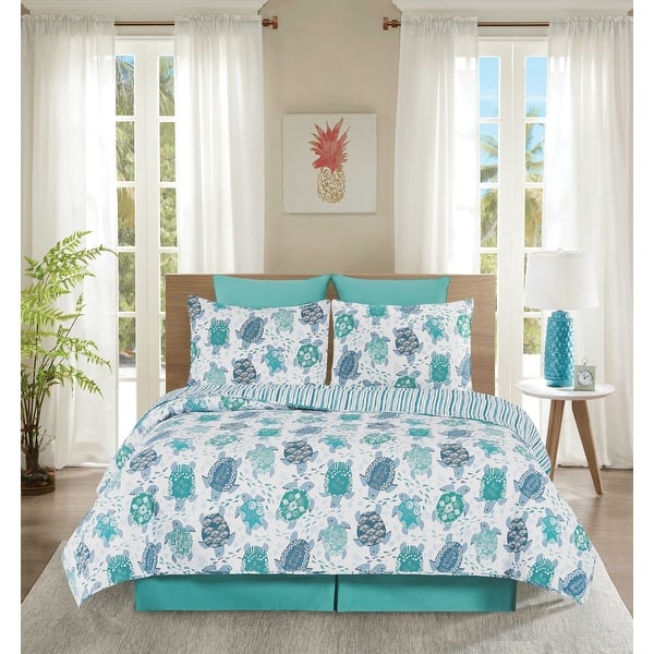Turtle Bay Quilt Set Collection - On Sale - Bed Bath & Beyond - 36556735