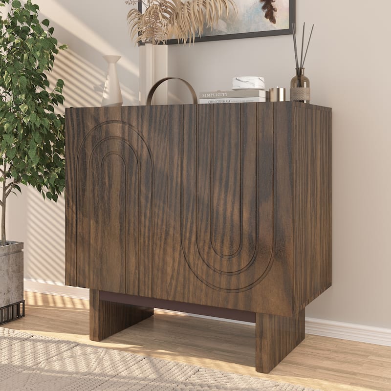 Entryway Cabinet Side Cabinet for Living Room, File Cabinet Corner ...