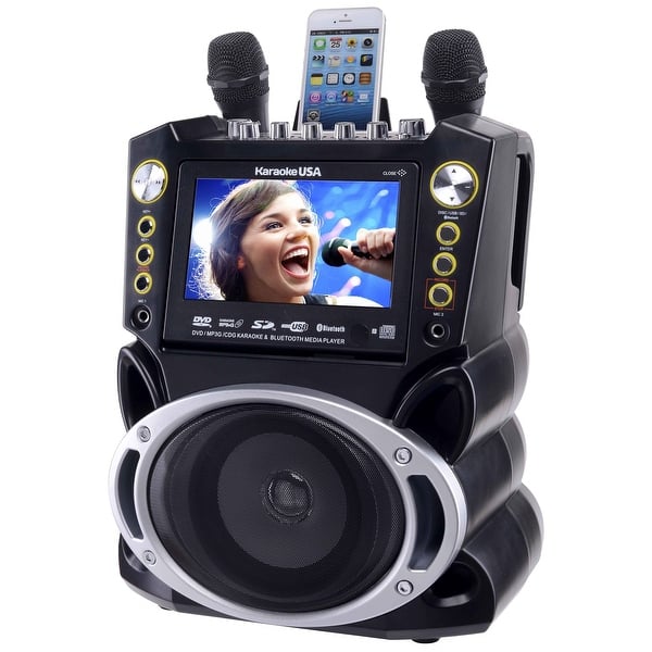 Karaoke Usa GF844 Karaoke Machine With Dvd/Cdg/Mp3g - Bed Bath & Beyond ...