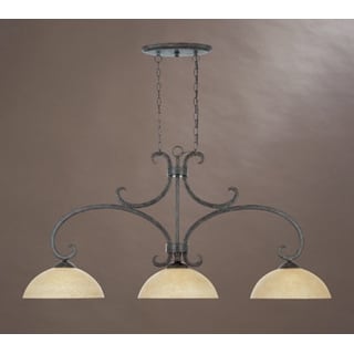 Designers Fountain 96238 Riley 3 Light 16" Wide Linear Chandelier - Bed ...