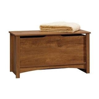 Shoal Creek Wood Storage Chest, Jamocha Wood Finish - Bed Bath & Beyond ...