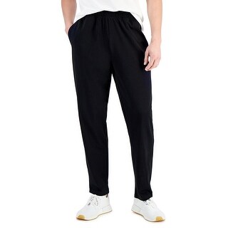 ID Ideology Men's Jersey Open Jogger Pants Black Size Large - L - Bed ...