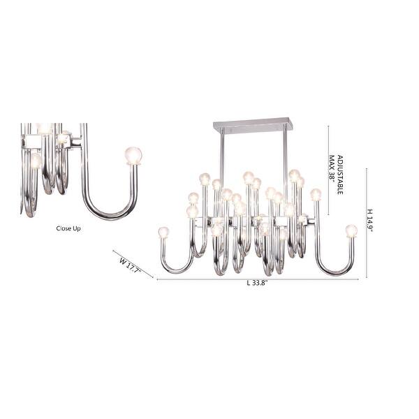 Chrome Metal Ceiling Fixture with Glass Shades - Bed Bath & Beyond ...
