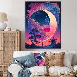 Designart "Magic Mythical Visions Of Ancient Legends" Abstract ...