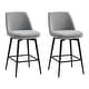 Spruce & Spring Ariel Counter Height Swivel Barstool Set - Bed Bath ...