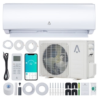 9000 BTU Mini Split Air Conditioner AC Unit and Heater, 19 SEER2 - Bed ...