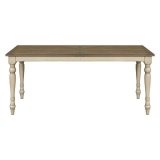 Solid wood Rectangular Dining Table - Bed Bath & Beyond - 40329387