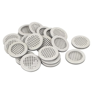 Gray Computer Case Cabinet Air Vent Ventilation Cover 33mm Dia 20pcs ...