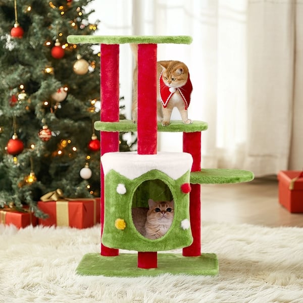 christmas cat tree